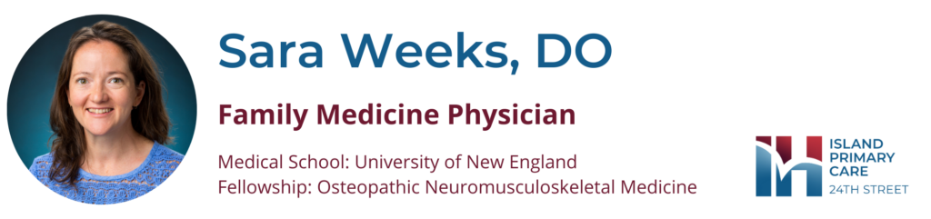 Get To Know: Dr. Sara Weeks - IslandHealth.org