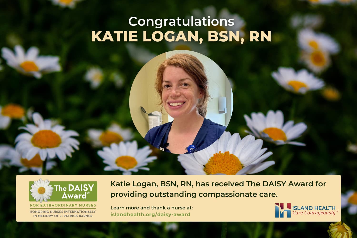 Quarterly DAISY Award Recognizes Exceptional Care by Acute Care Nurse ...